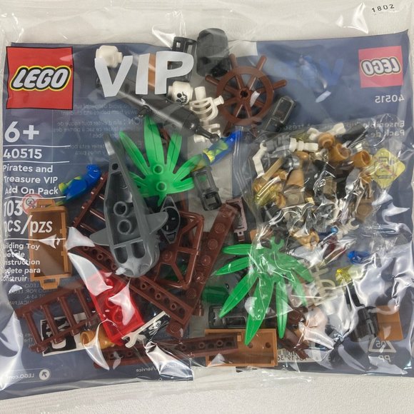 Lego | Toys | Lego Vip Exclusive Pirates And Treasure Vip Addon Pack ...